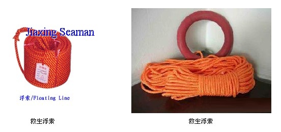 Lifebuoy floating line