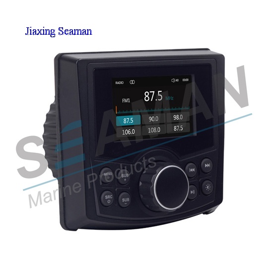 2.7" full color TFT display waterproof marine head unit