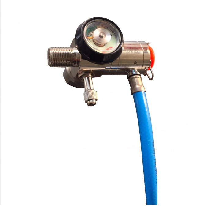 EEBD Valve Cylinder Valve With Meter / Alarm Whistle