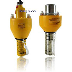 Lifebuoy self activating smoke signal